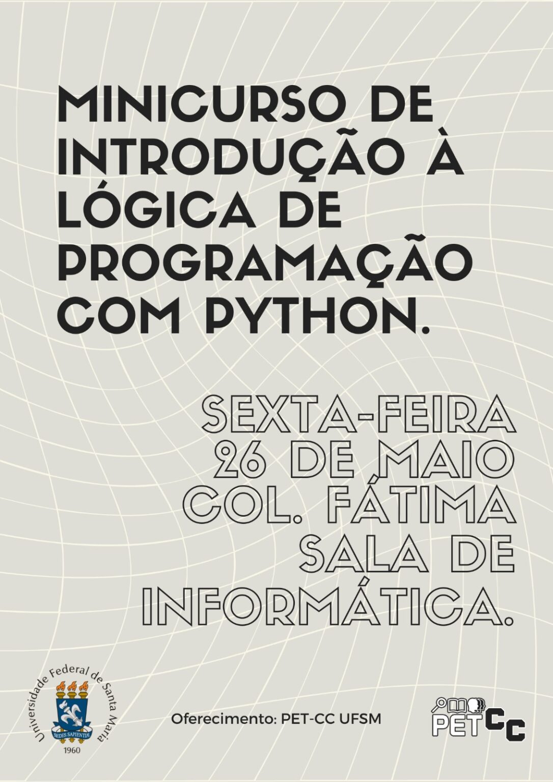 Ensino Médio Minicurso De Introdução à Lógica De Programação Em Python Colégio Fátima 
